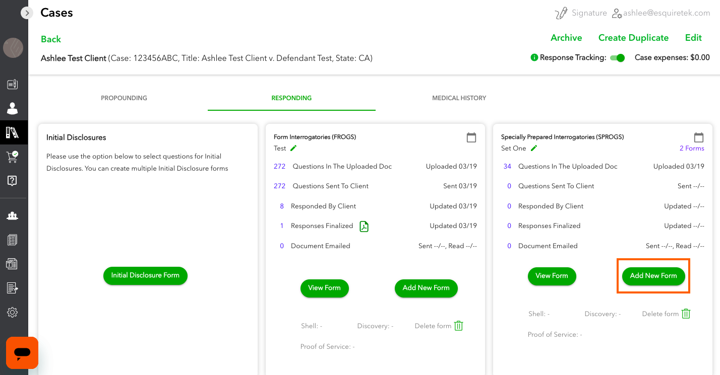 How do I add additional sets of discovery? – EsquireTek