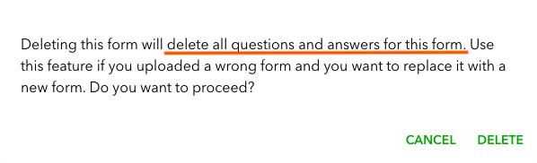What is the difference between Delete Form and Shred Discovery ...