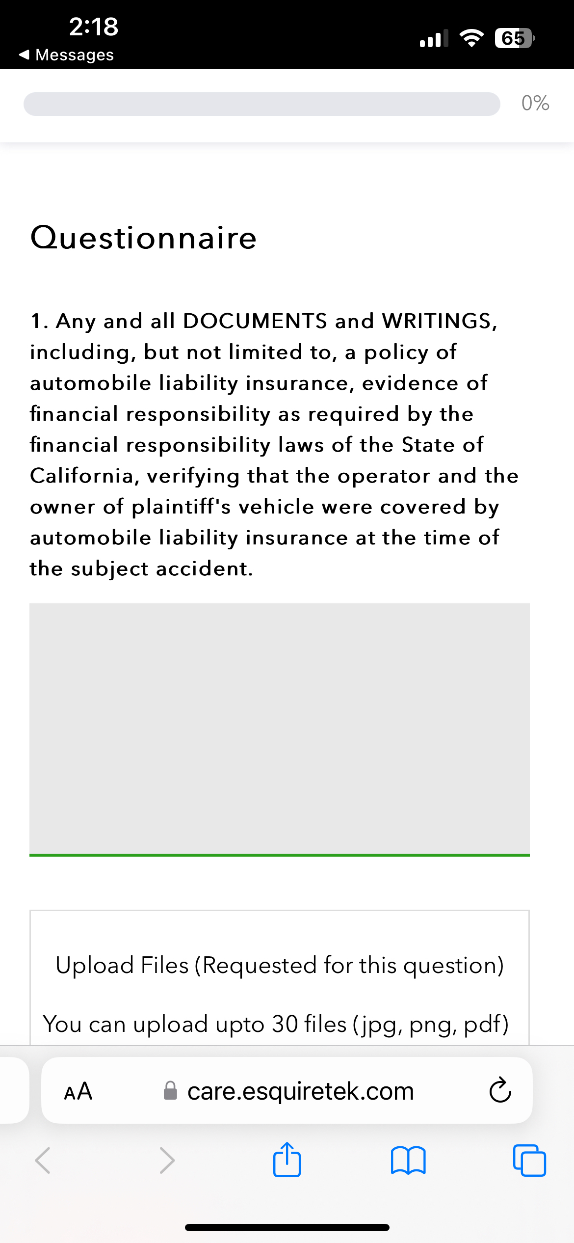 How does my client upload files that we need for Request for Production of Documents? – EsquireTek