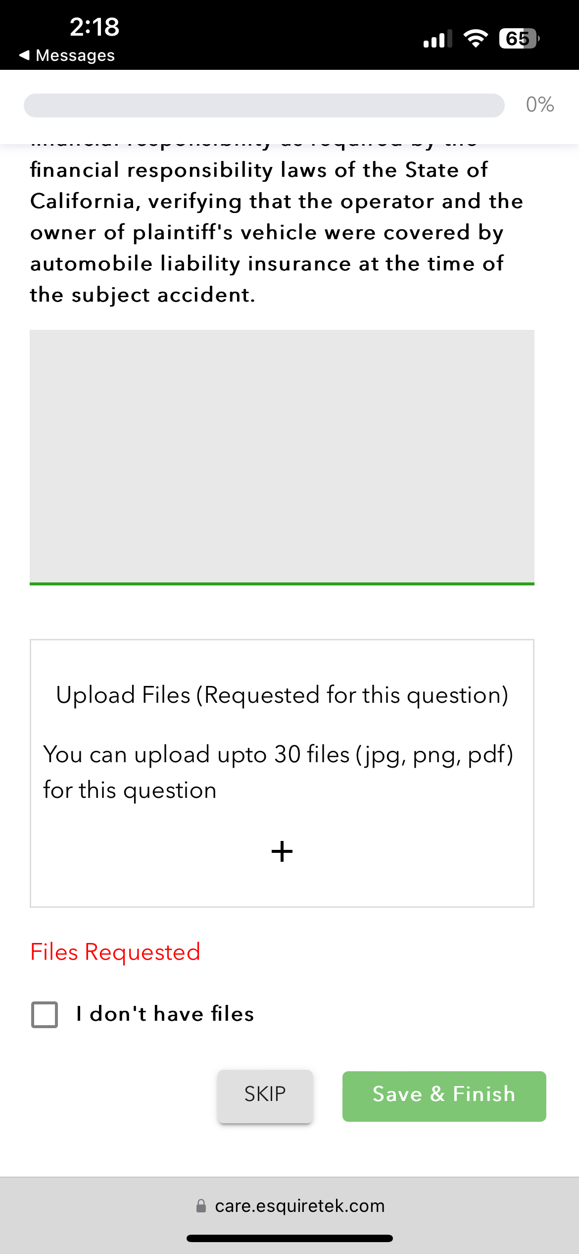 How does my client upload files that we need for Request for Production of Documents? – EsquireTek